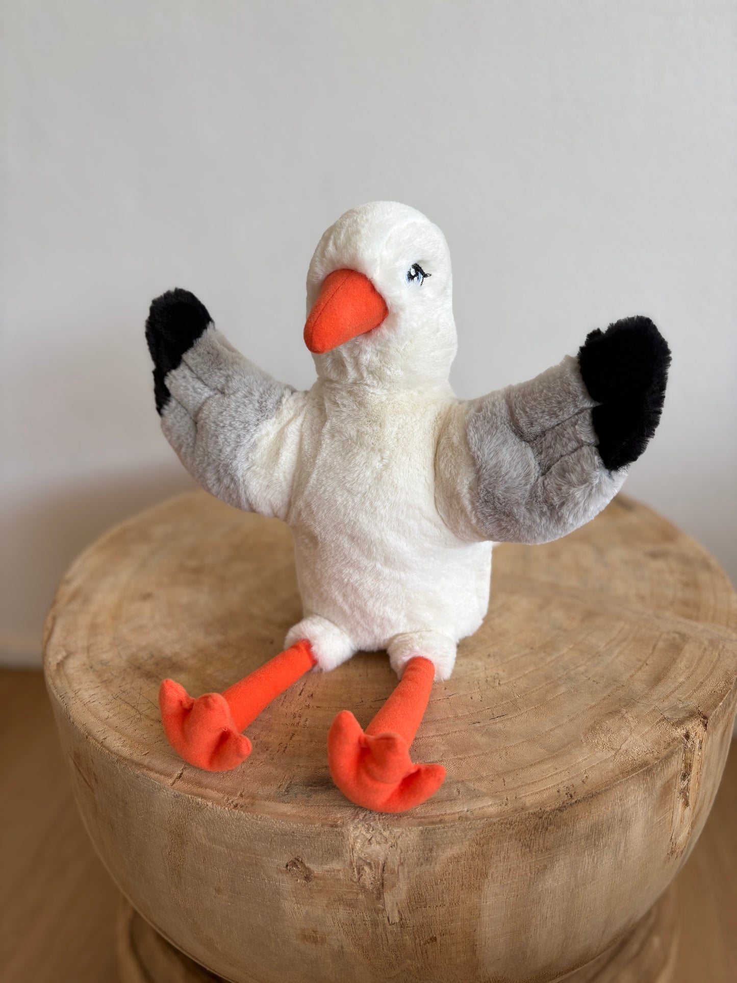 ECO Sea Gull Hand Puppet-100% Recycled – Connecting The Dots Through Play