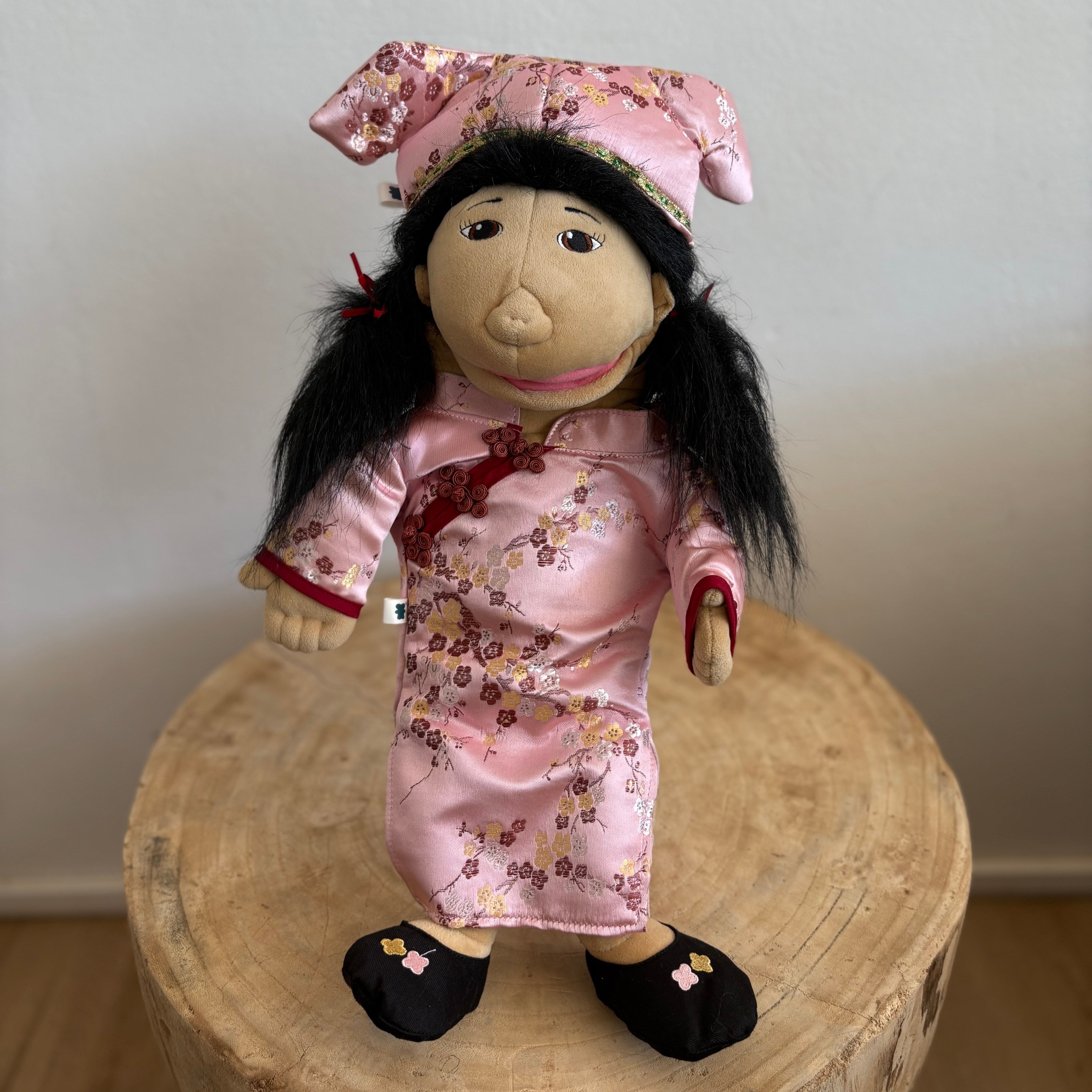 Fufu - Girl Hand Puppet from China – Connecting The Dots Through Play