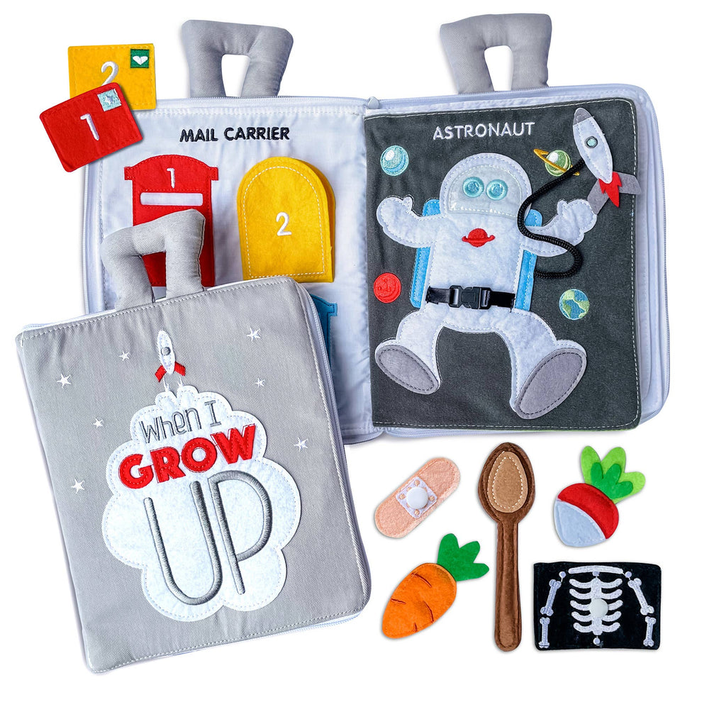 Fabric Activity Book - When I Grow Up – Connecting The Dots Through Play