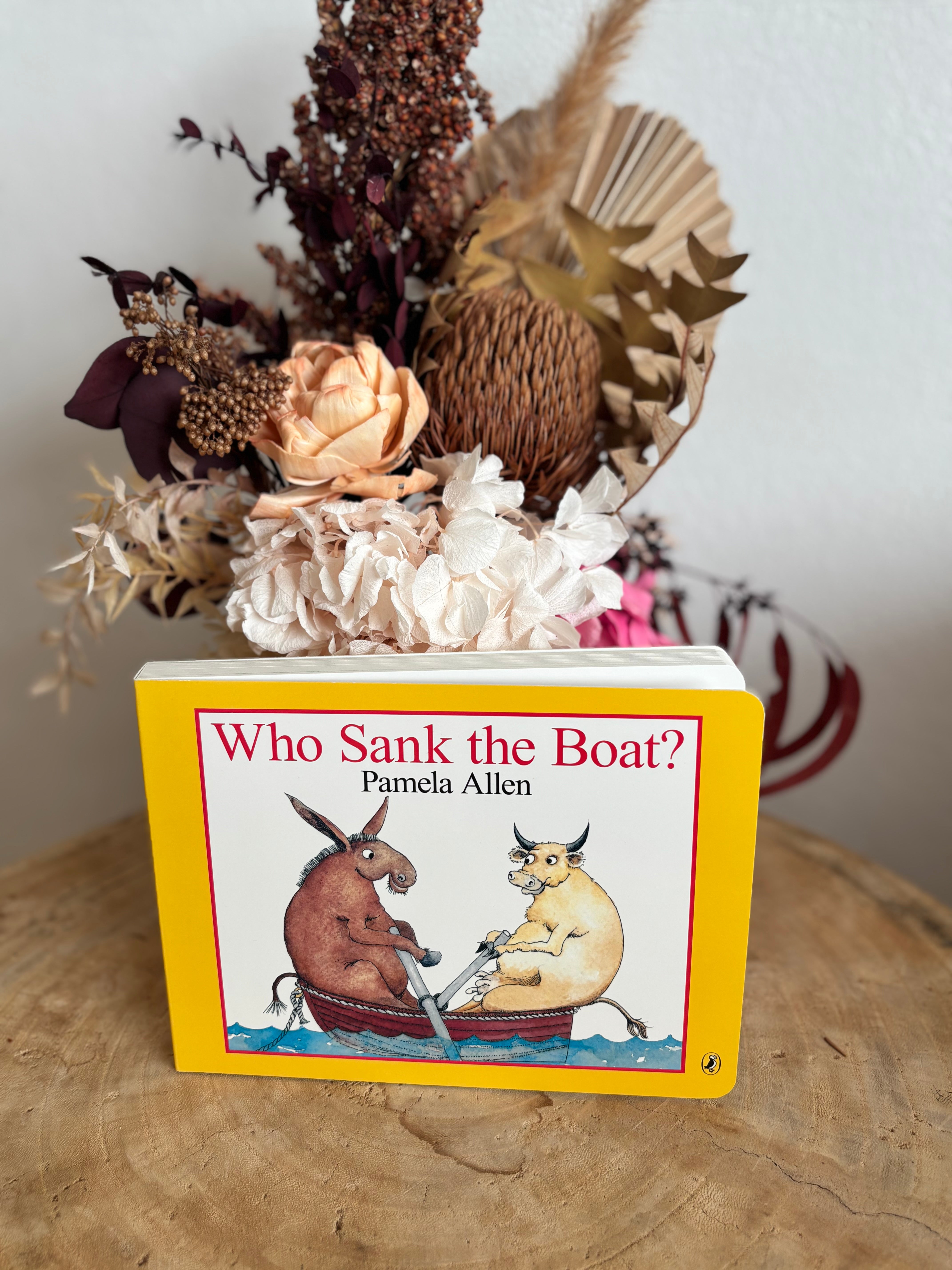 Who Sank The Boat? by Pamela Allen (Board Book) – Connecting The Dots ...