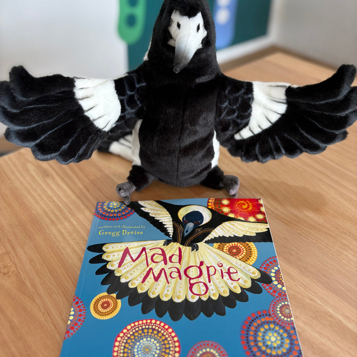 Mad Magpie by Gregg Dreise (Paper Back) – Connecting The Dots Through Play