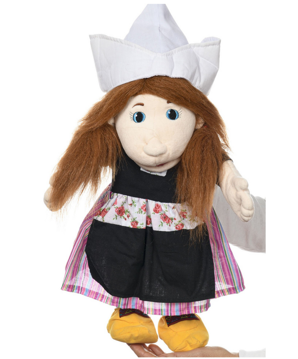 Pia - Girl Hand Puppet from the Netherlands (Cultural Edition) – Connecting The Dots Through Culture