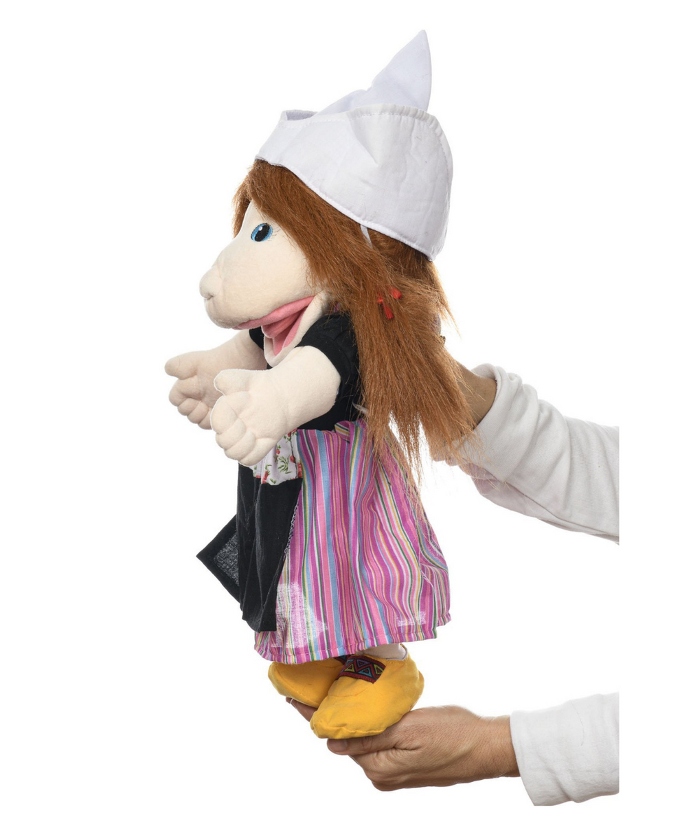Pia - Girl Hand Puppet from the Netherlands (Cultural Edition ...
