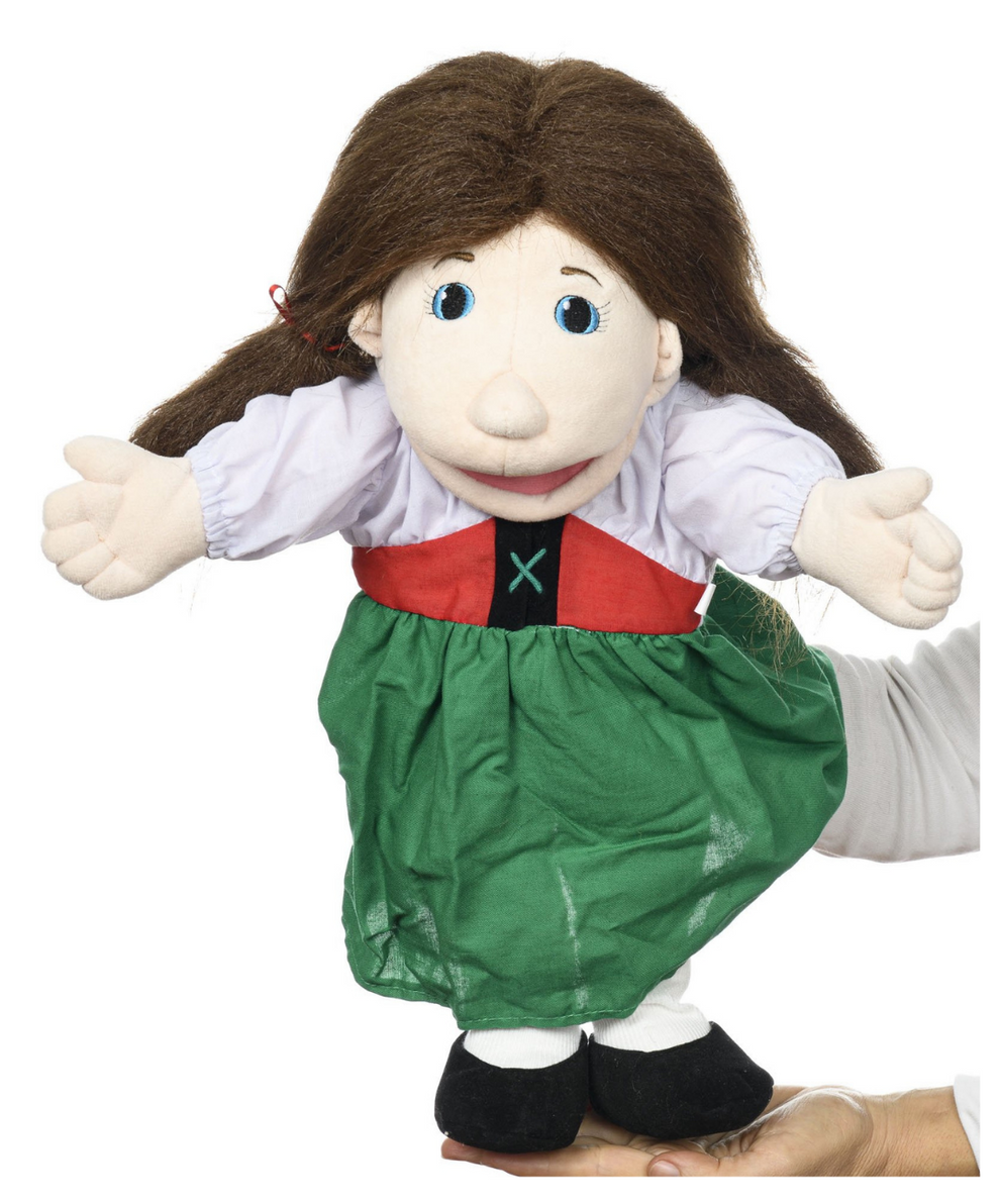 Sofia - Girl Hand Puppet from Italy – Connecting The Dots Through Play